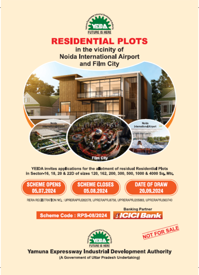 yeida-residential-plot-scheme - Yamuna Expressway Properties