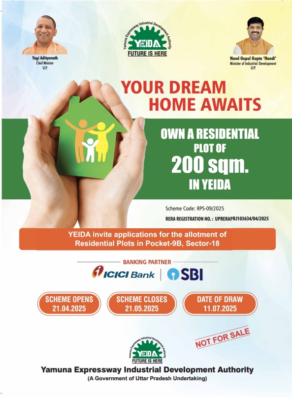 YEIDA Residential Plot Scheme – RPS-09/2025 - Yamuna Expressway Properties